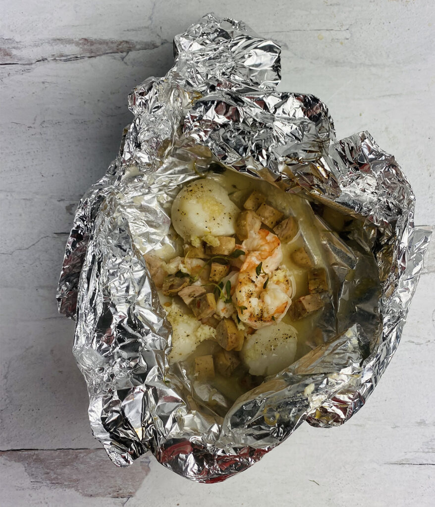 Try Grilled Seafood Packets for Perfectly Cooked Fish