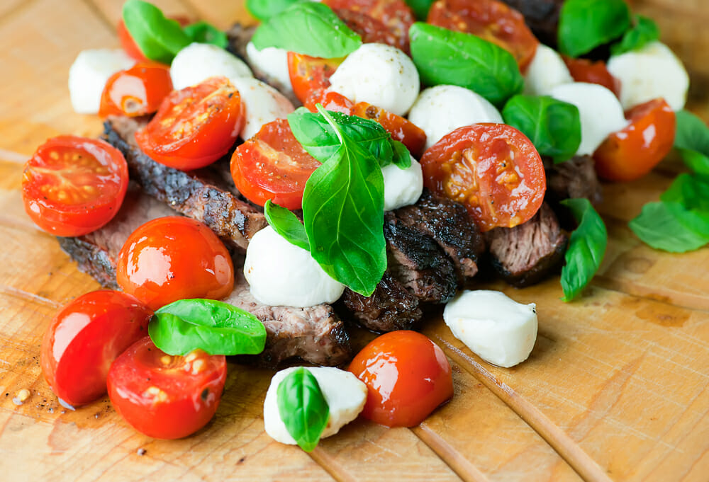 Steak Caprese - Framed Cooks