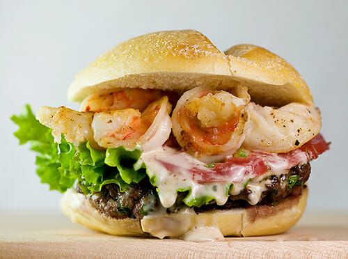 Surf and Turf Burgers! - Framed Cooks