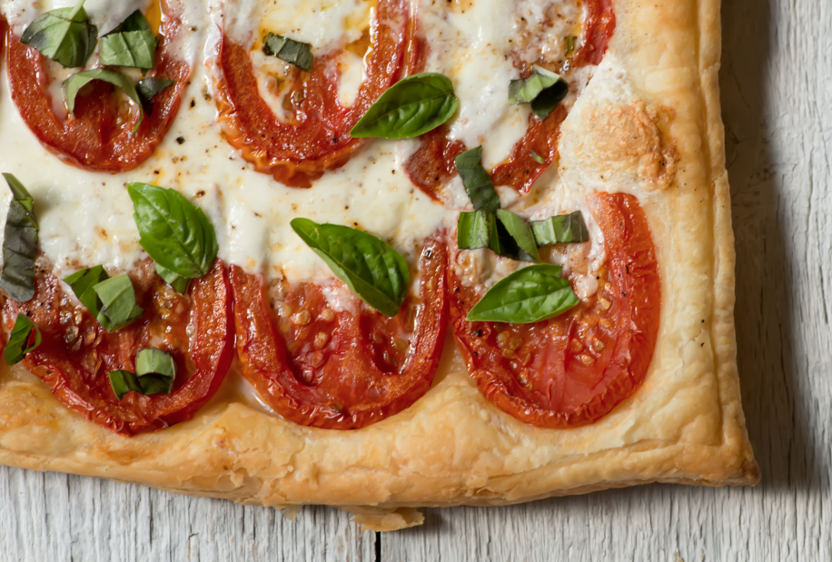 Caprese Pastry - Framed Cooks