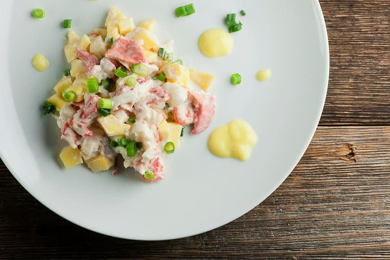Mango Lobster Salad - Framed Cooks