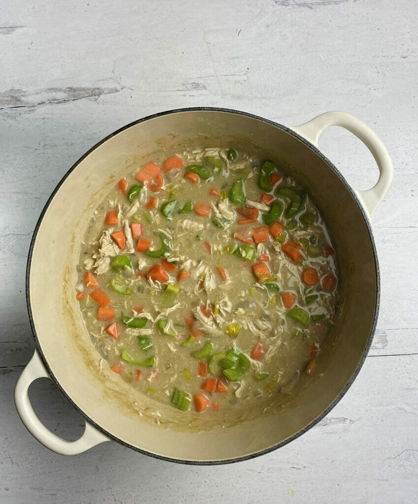 Chicken Pot Pie with Mashed Potato Crust Made Easy! - Framed Cooks