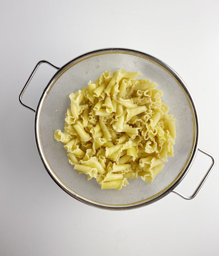 Shrimp Pasta Primavera - Framed Cooks