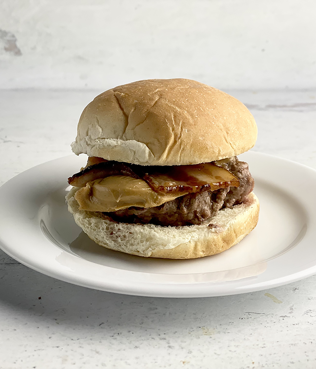 Peanut Butter Bacon Burger Peanut Butter, Blue Cheese, And Bacon Jam