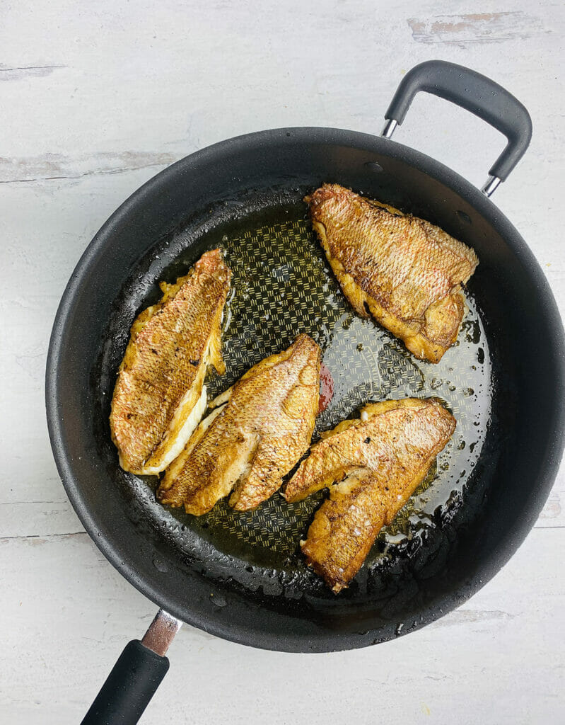 Pan Seared Red Snapper - Framed Cooks