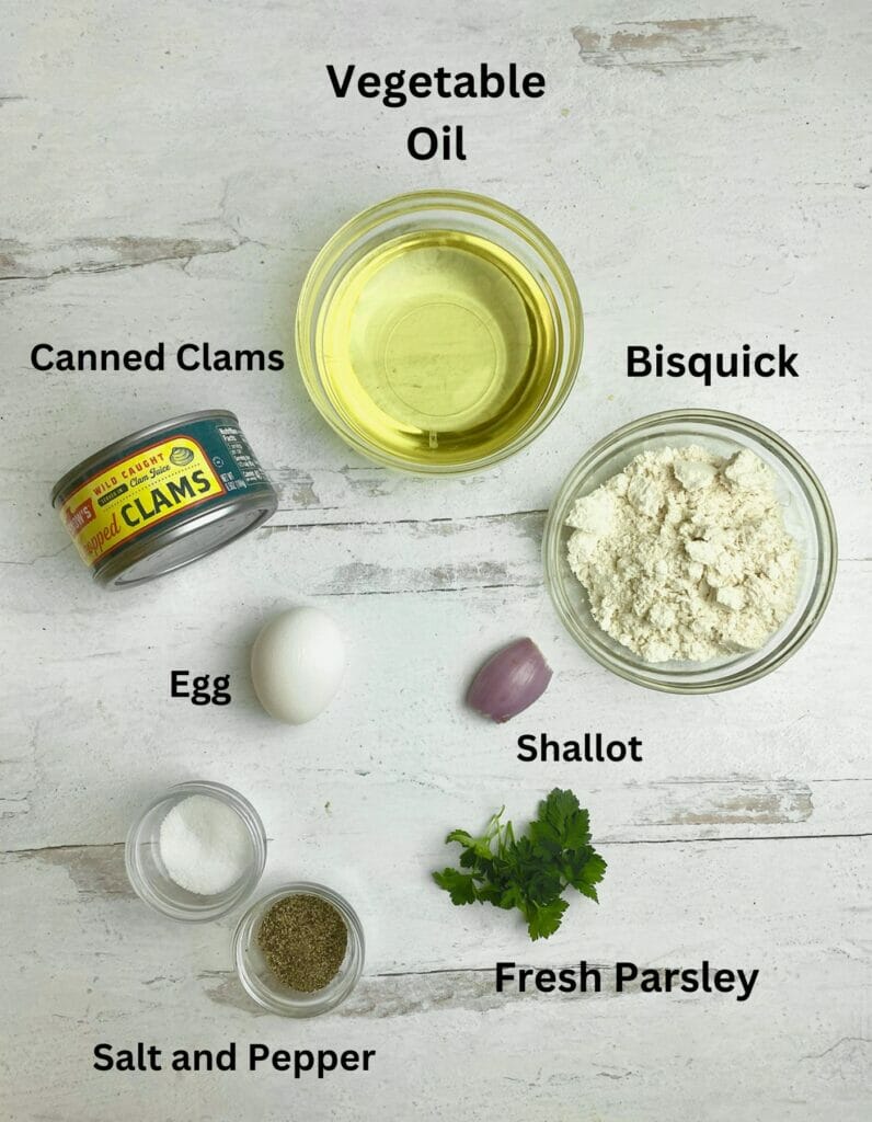 Clam Fritters - Framed Cooks