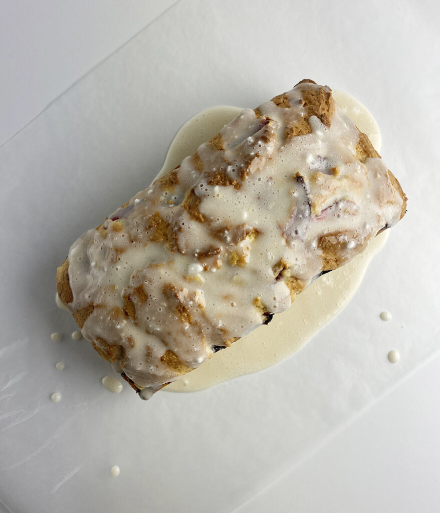 Glazed Strawberry Bread - Framed Cooks