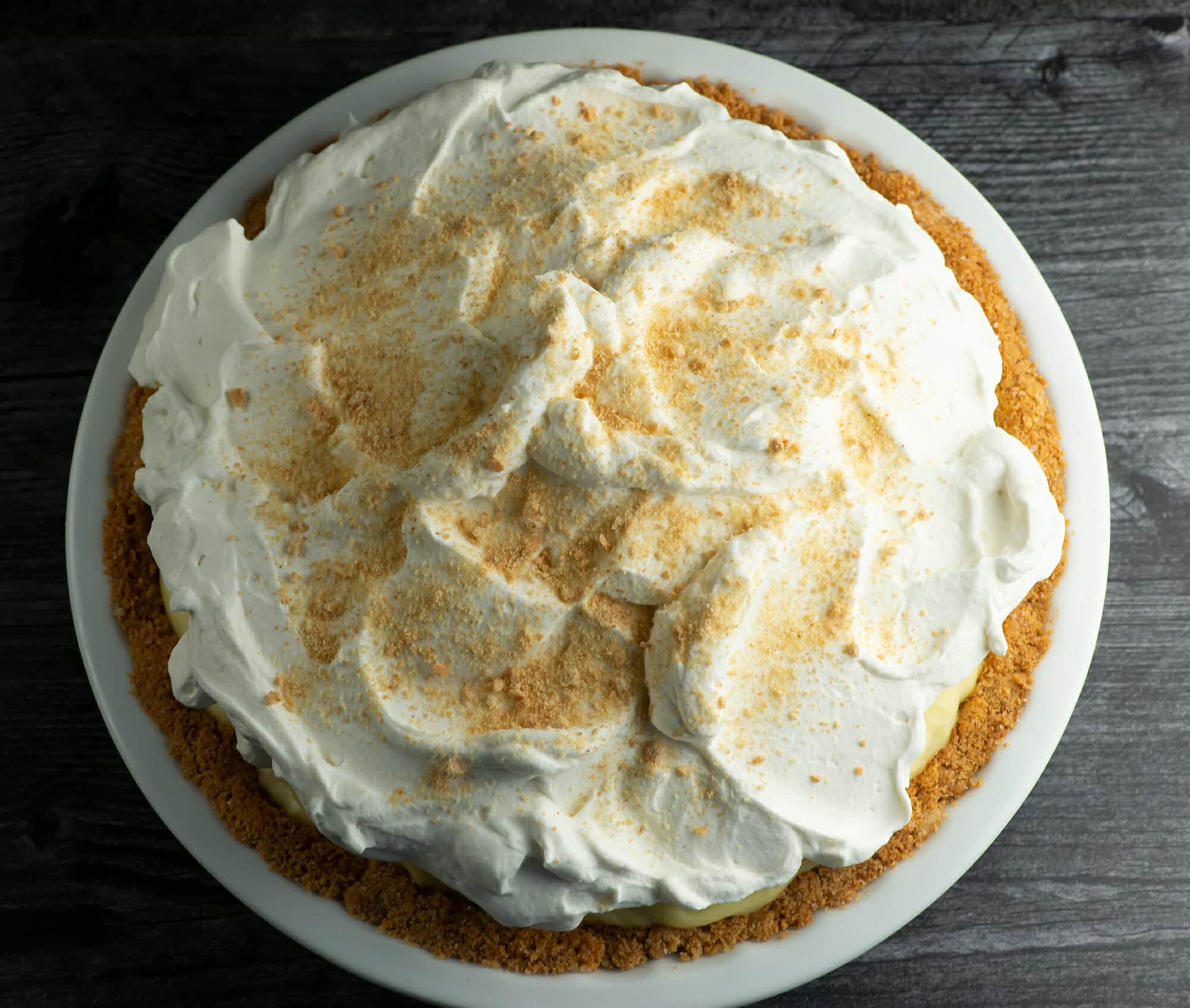 Easy Banana Cream Pie - Framed Cooks