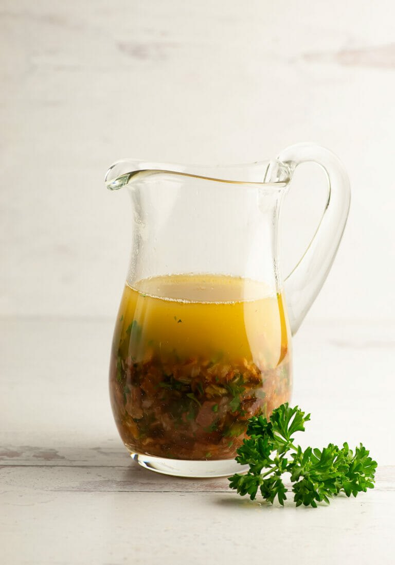 Warm Bacon Vinaigrette - Framed Cooks