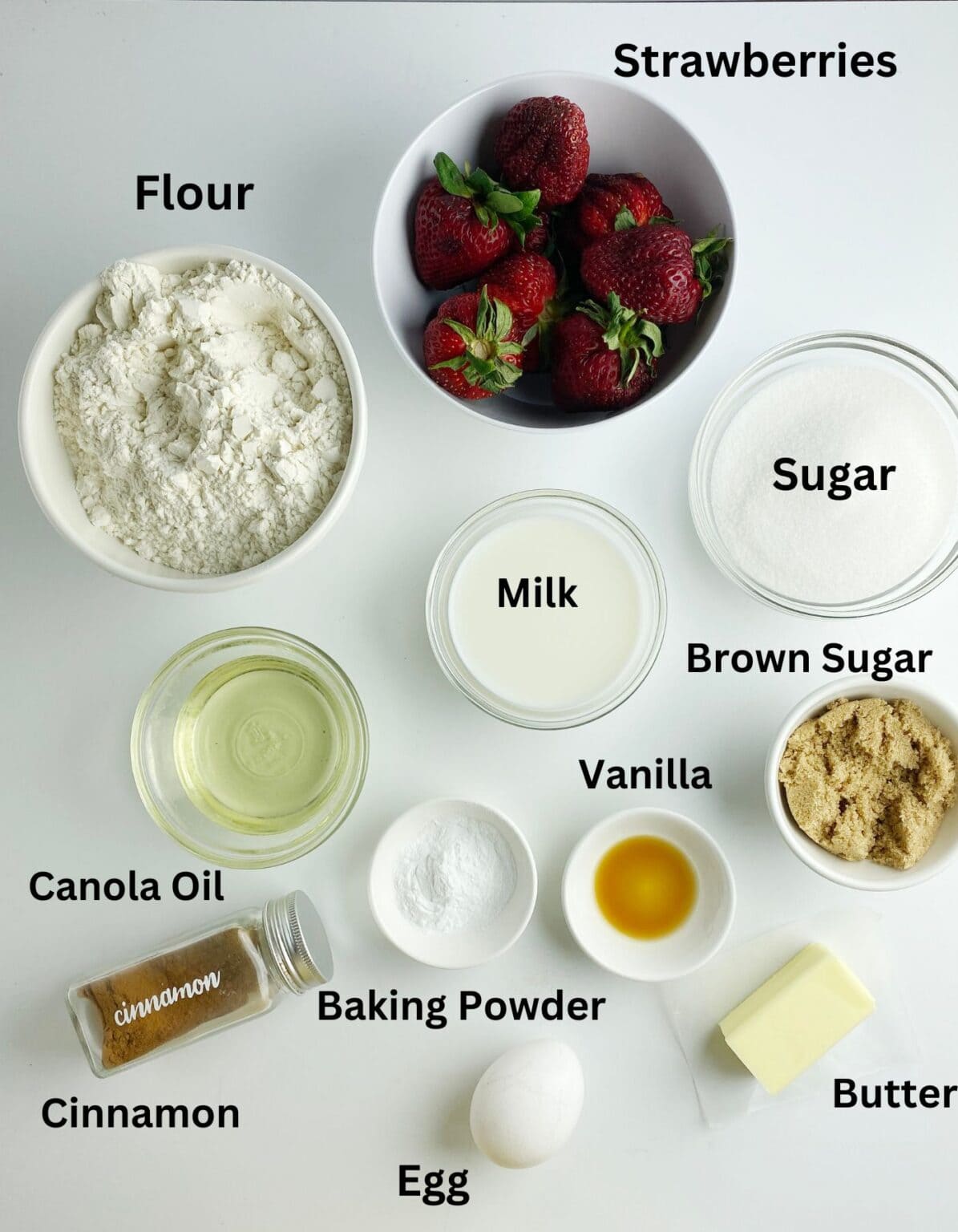Strawberry Crumble Muffins with Cinnamon Topping - Framed Cooks