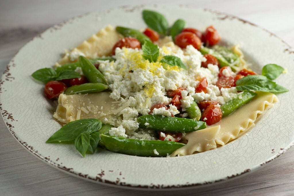 Easy Lasagna Primavera - Framed Cooks